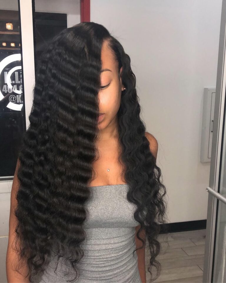 10 Fabulous Super Deep Side Part Hair Ideas You Should Save