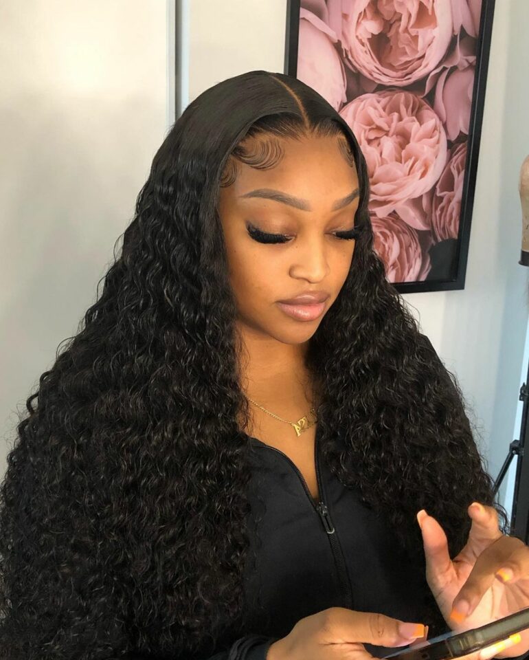 11 Deep Wave Frontal Wig Hairstyles That Are Casual Or Red Carpet Appropriate