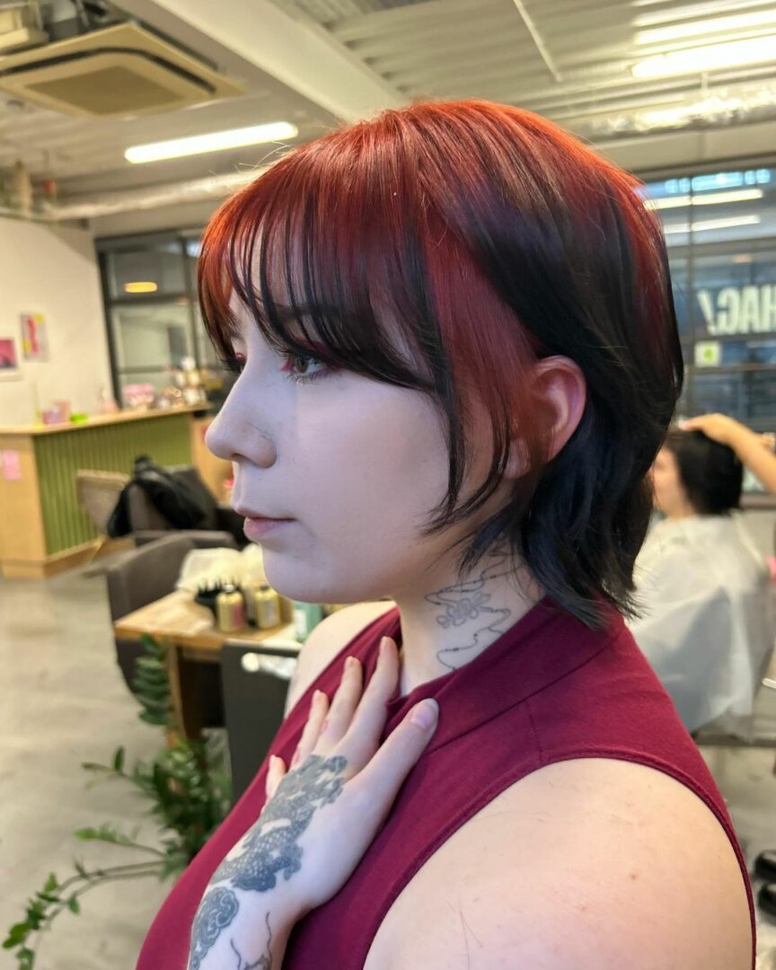 12 Striking Octopus Haircuts That Elevate Colorful Hair To New Heights