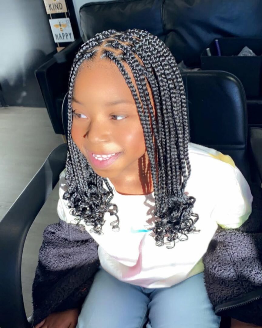 10 Cute Box Braids For Kids Hairstyles That Will Make Every Day A Good ...