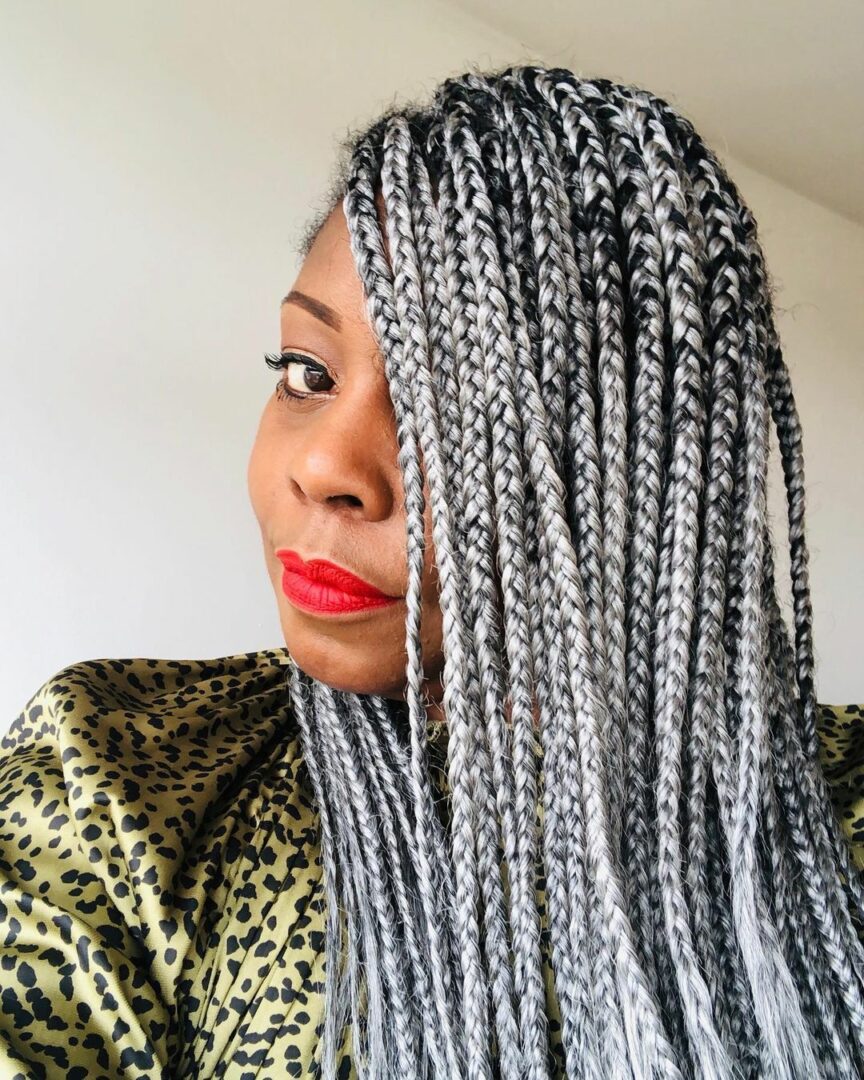 13 Stunning Grey Hair Braids That Prove Grey Will Be The New Black In 2025