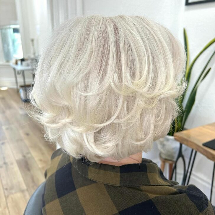 12 Medium Layered Bobs For Women Over 60 Who Want A Fresh Style