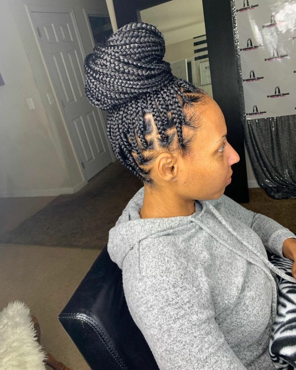 10 Cool And Protective Box Braids Styles You’ll Want ASAP