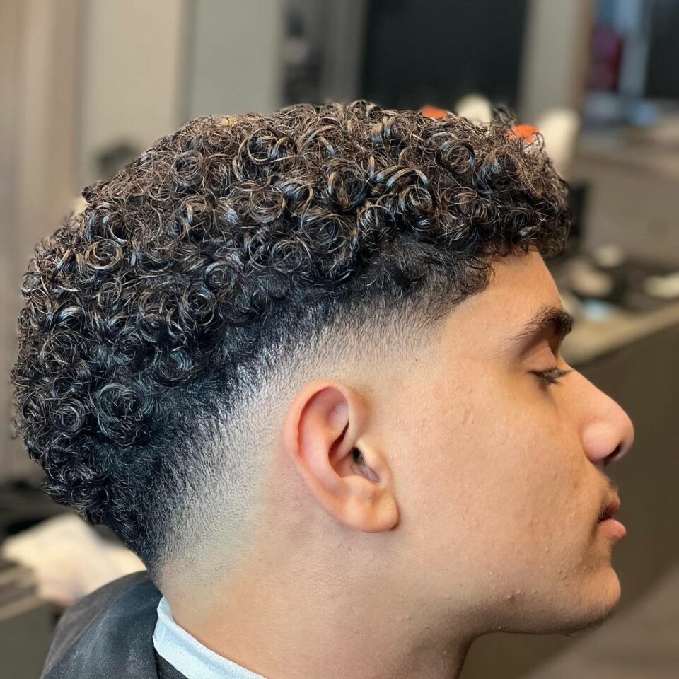 10 Trendiest Curly Hair Fade Haircuts For Winter 2025