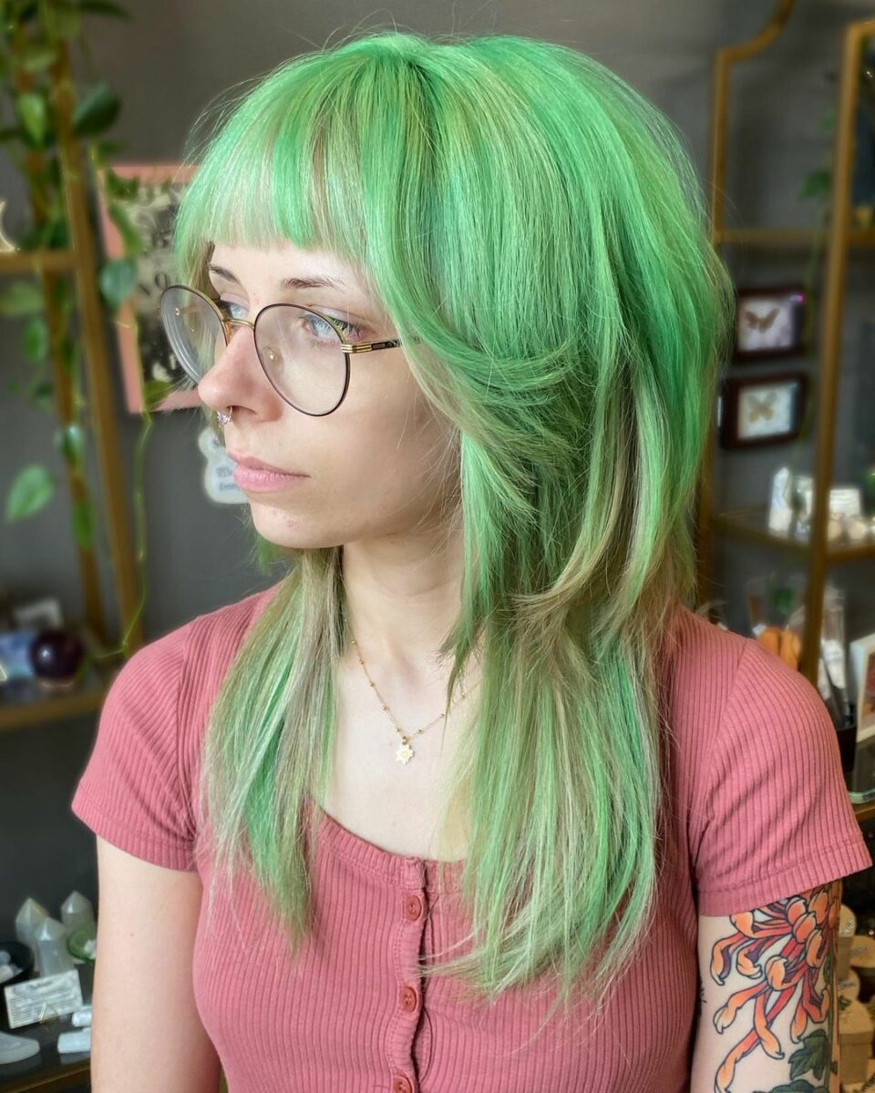 12 Striking Octopus Haircuts That Elevate Colorful Hair To New Heights