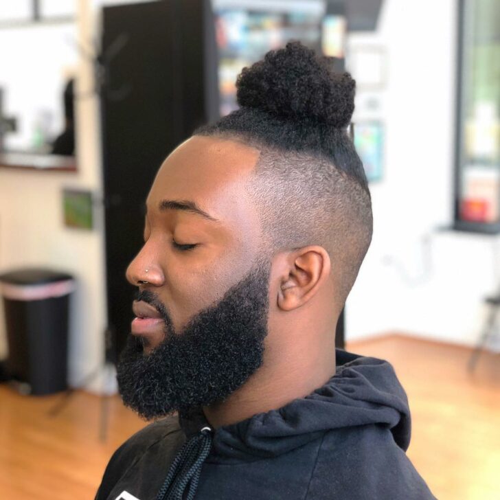 The 10 Coolest Man Bun Fade Ideas To Bring To Your Next Appointment