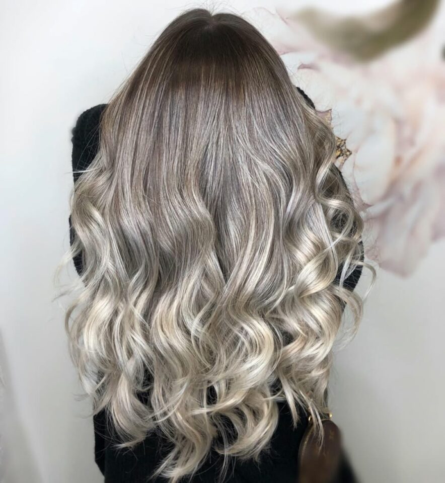 11 Silver Ombre Hair Looks Perfect For The Fall Weather