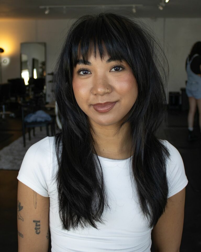 12 Wash And Go Shag Haircuts For Women Over 40