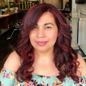 11 Styles Of Red Hair With Highlights And The Alluring Pop Of Crimson Glow