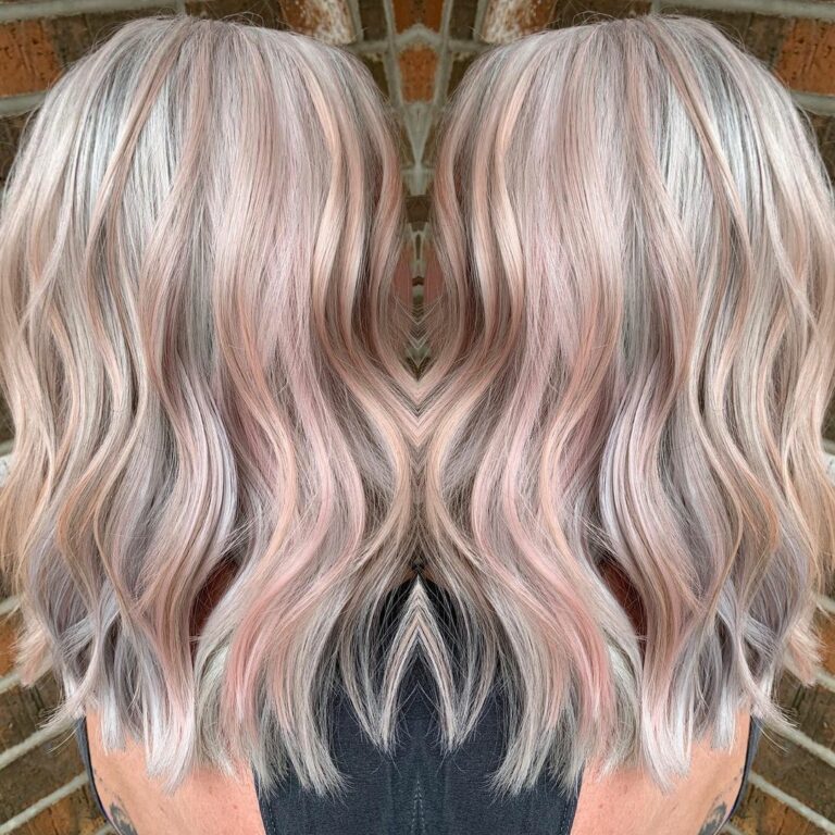 10 Beautiful Rose Gold Highlights For A Dreamy Color This Winter
