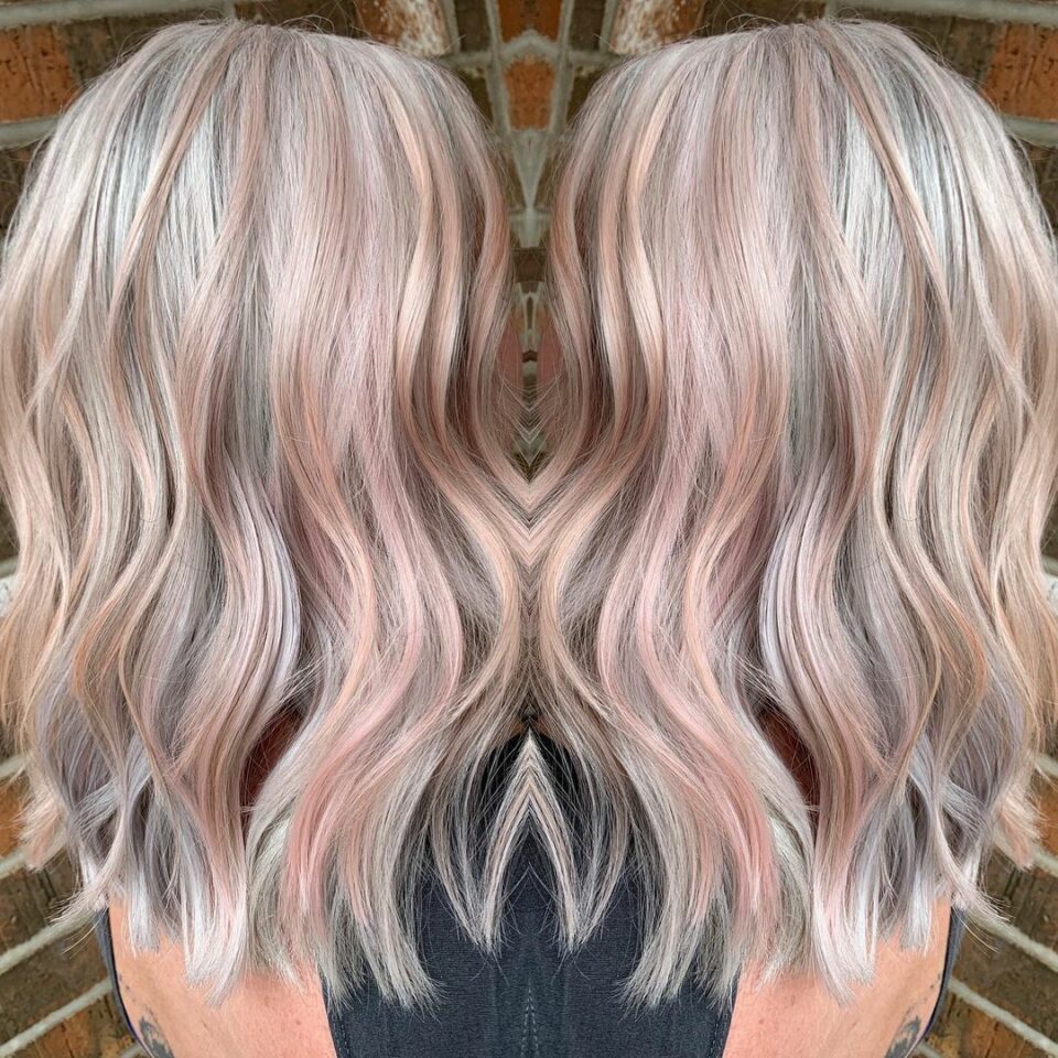 10 Beautiful Rose Gold Highlights For A Dreamy Color This Winter