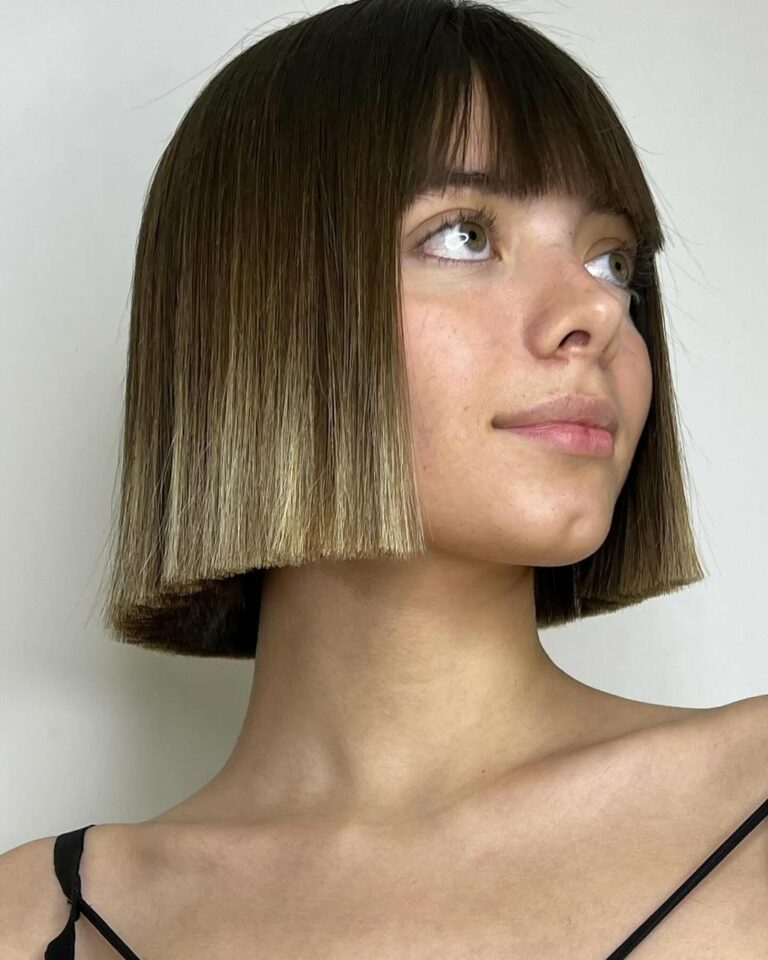 Steal The Show: 14 Chin-Length Blunt Cuts For Those Who Aren't Afraid ...