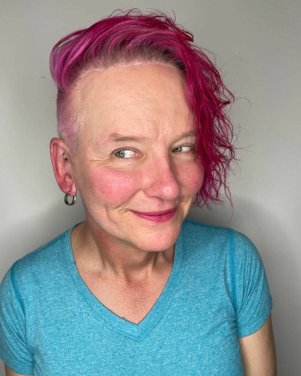 11 Rejuvenating And Chic Asymmetrical Haircuts For Women Over 60