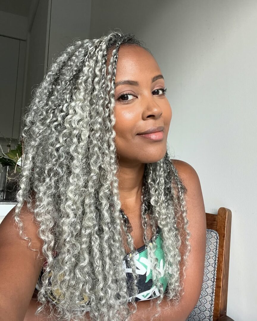 13 Stunning Grey Hair Braids That Prove Grey Will Be The New Black In 2025