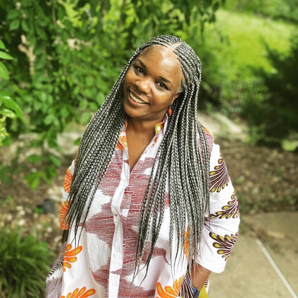 13 Stunning Grey Hair Braids That Prove Grey Will Be The New Black In 2025