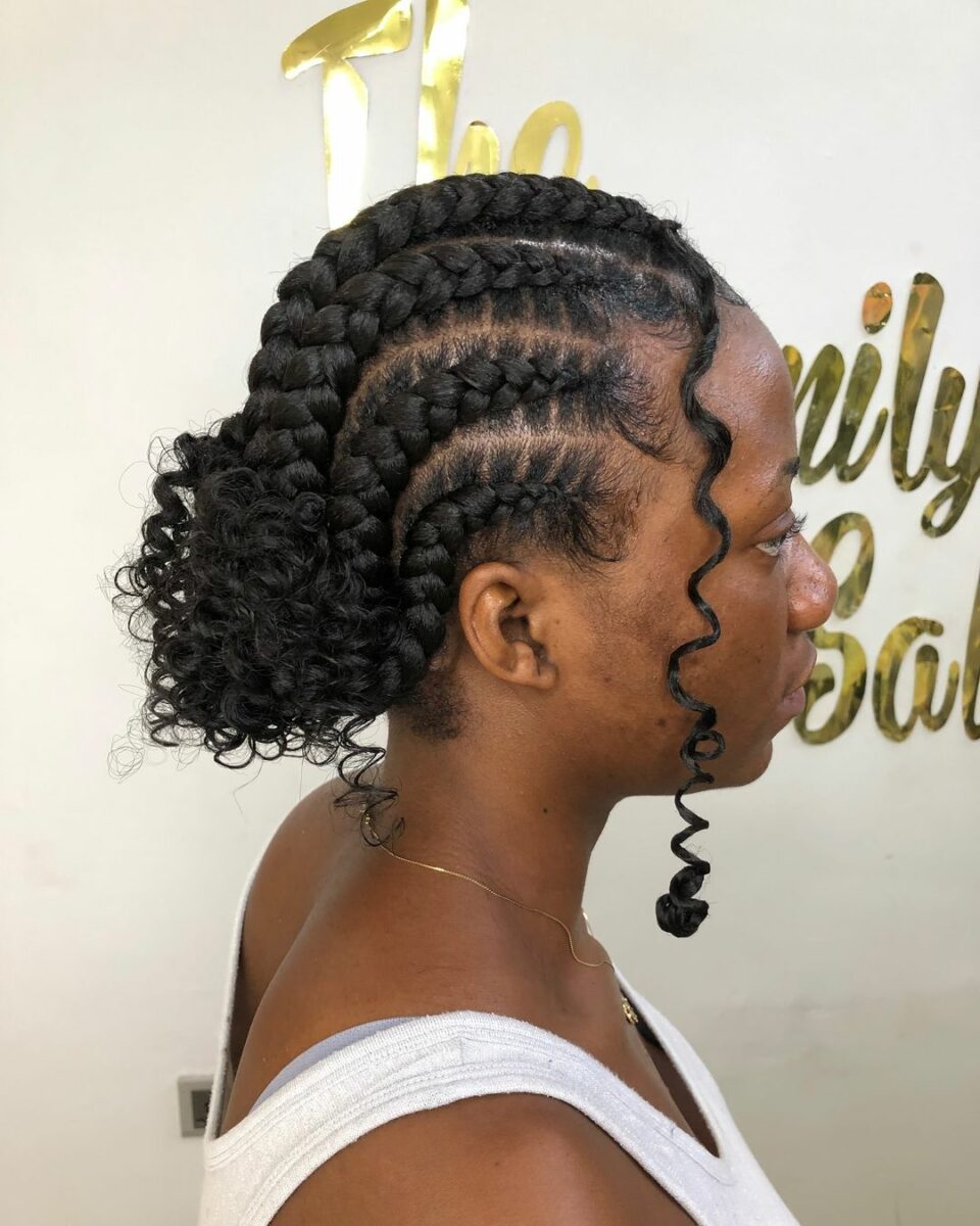 12 Quick And Simple Cornrow Ideas To Try For A Chic Look