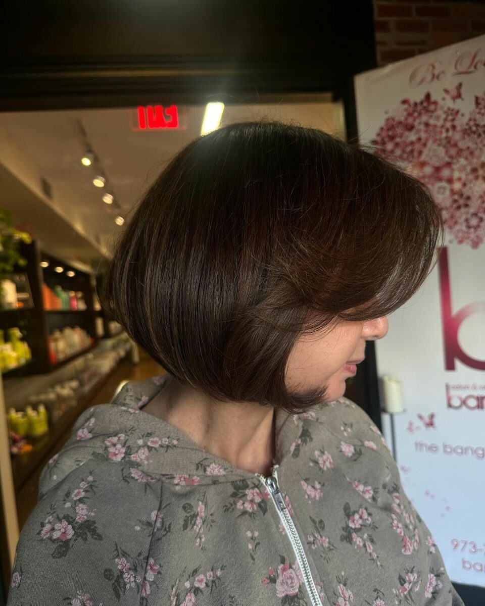 10 Trendy Ways To Wear Graduated Bob With Bangs