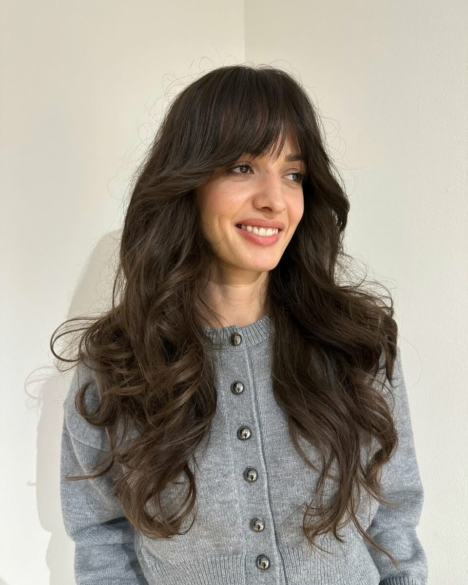 10 Butterfly Bangs Ideas As The Playful Upgrade Your Hair Needs