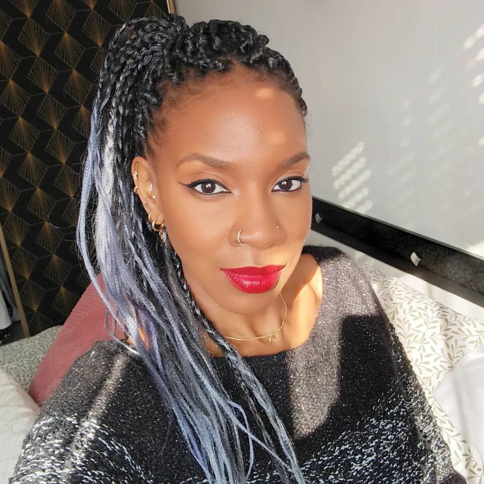 14 Trendy And Traditional Salt And Pepper Braids For Black Women