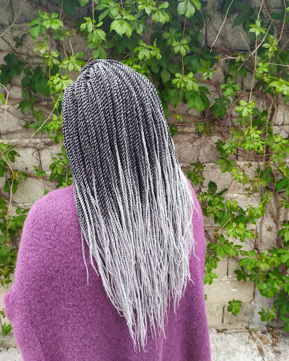 13 Stunning Grey Hair Braids That Prove Grey Will Be The New Black In 2025