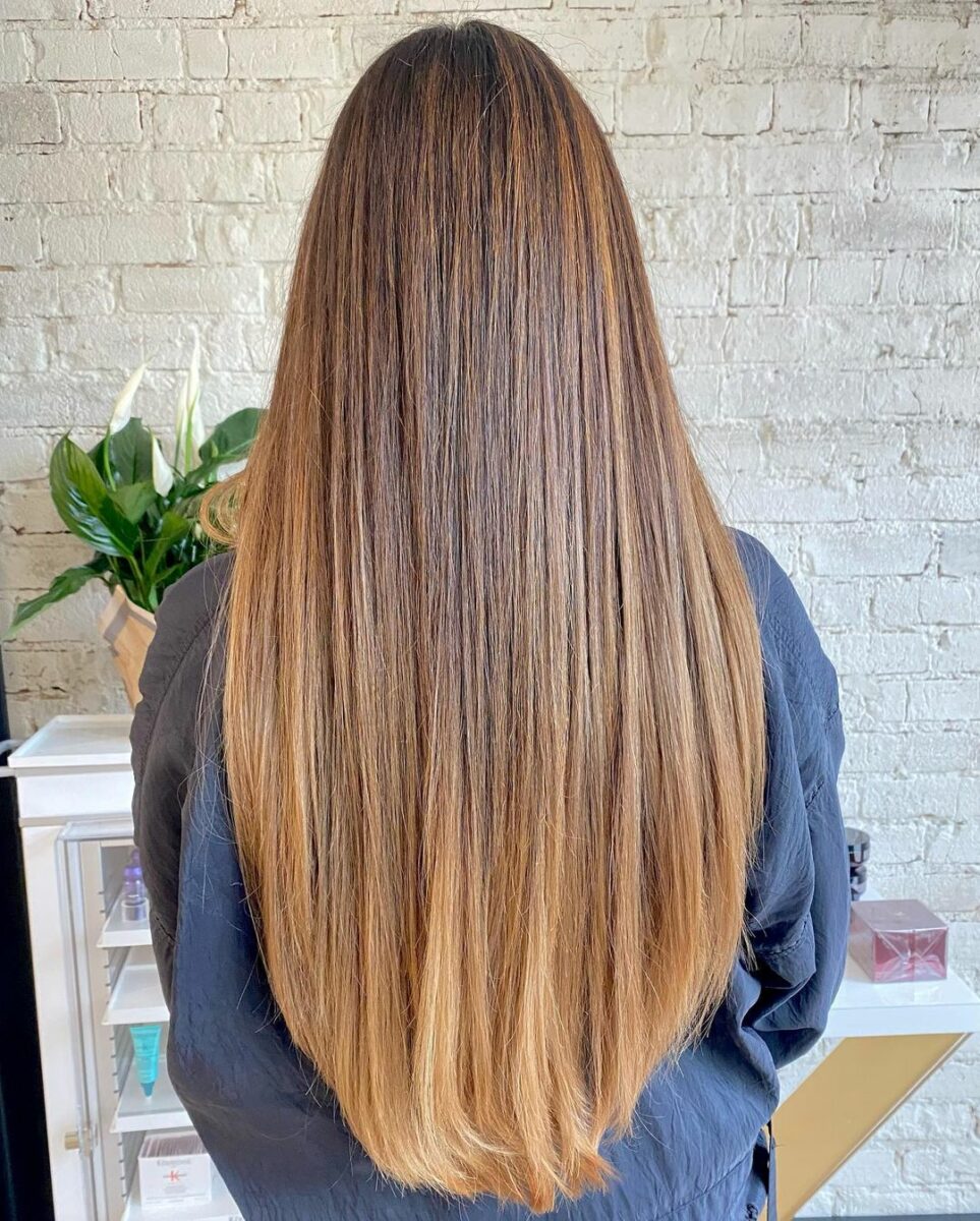 15 cortes de pelo en V para pelo largo que te encantará probar