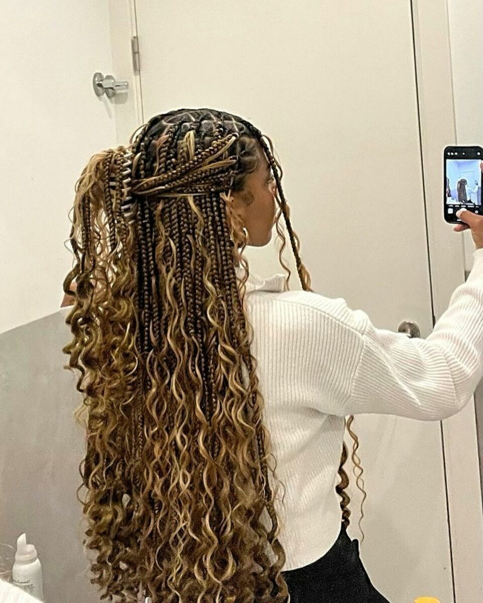 13 Creative Knotless Box Braids That Slay All Day