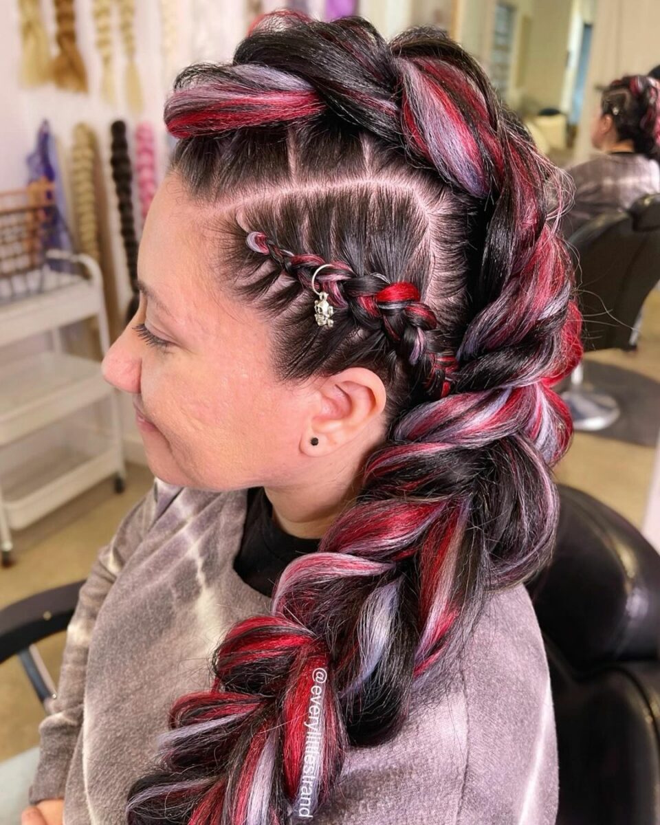 11 Cool And Unique Mohawk Braid Hairstyles