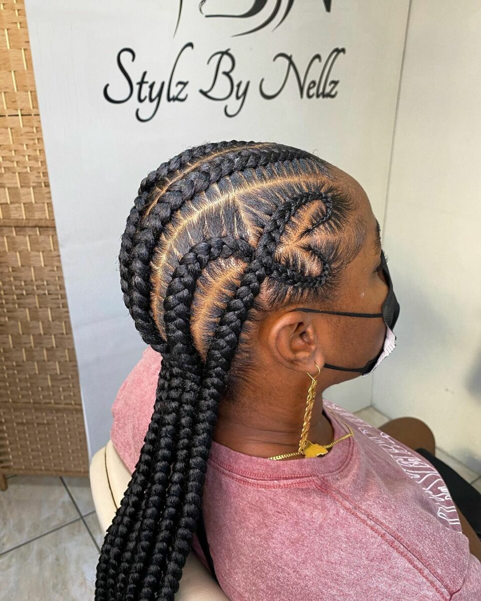 10 All Back Cornrows Hairstyles That Redefine The Meaning Of Stylish