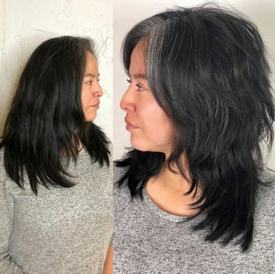 12 Wash And Wear Shaggy Hairstyles For Women Over 50 With Fine Hair