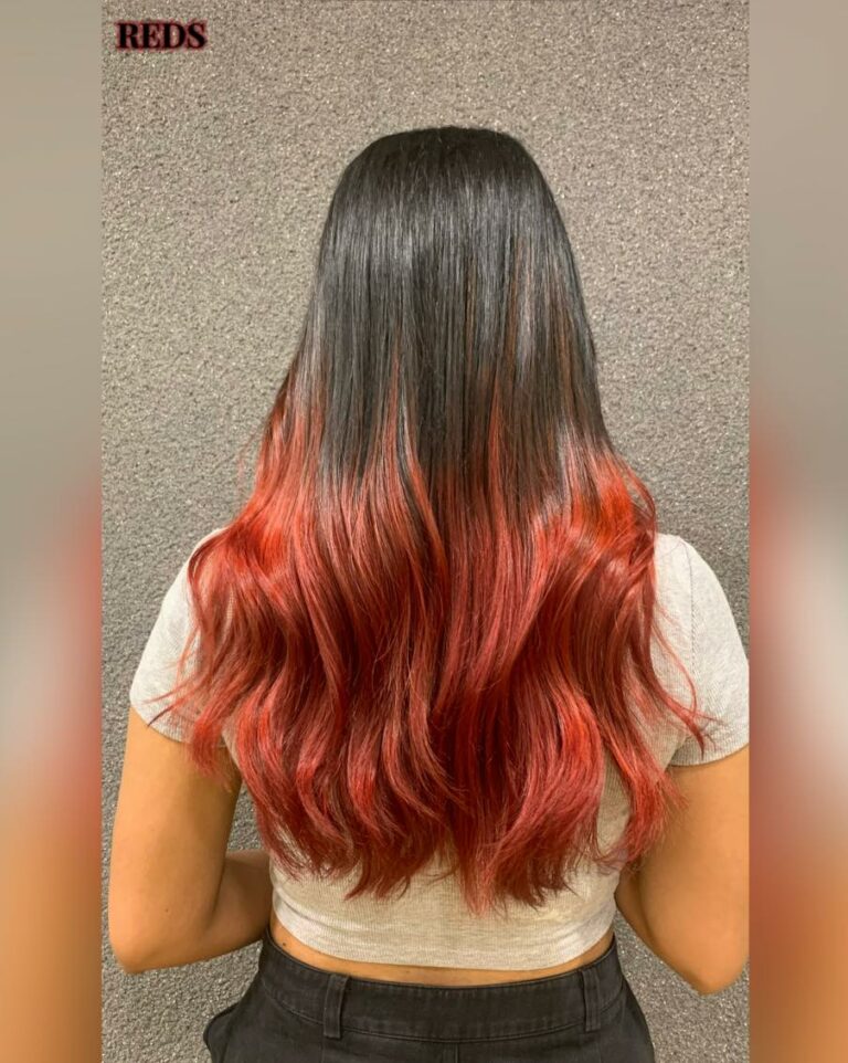 11 Red Ombre Hair Ideas For A Unique Look