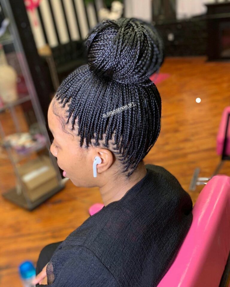 10 Coolest Micro Braids Styles To Try ASAP