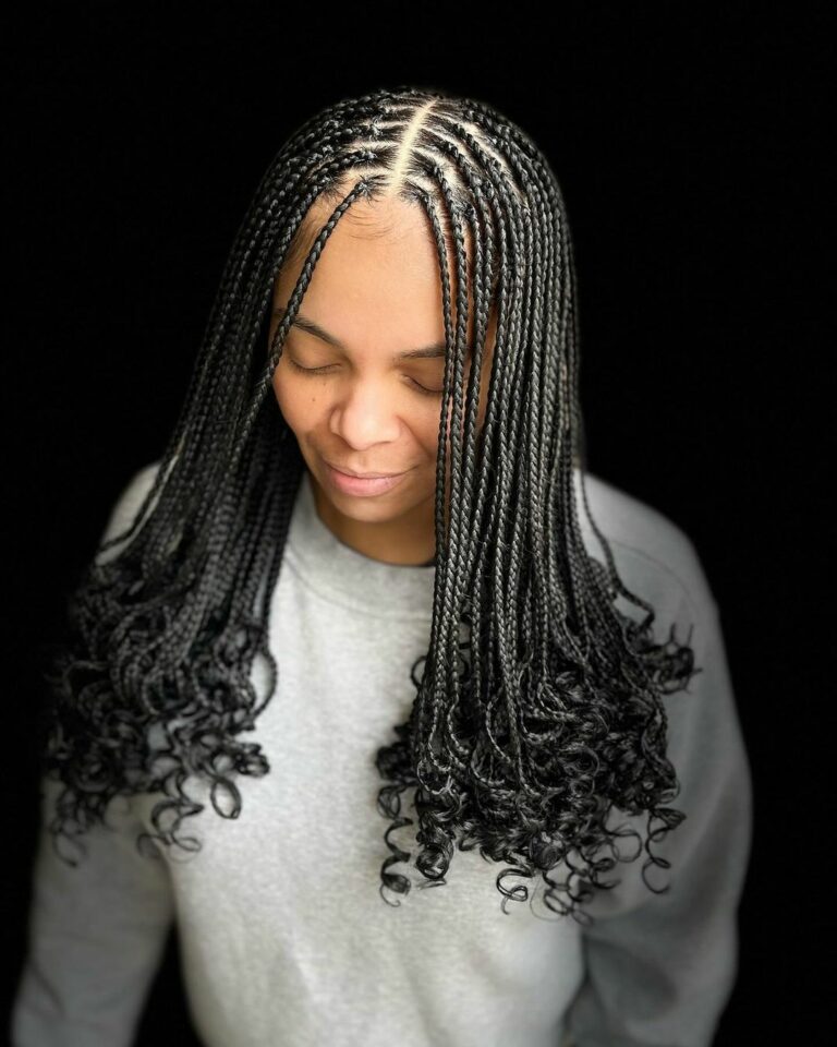 10 Coolest Micro Braids Styles To Try ASAP