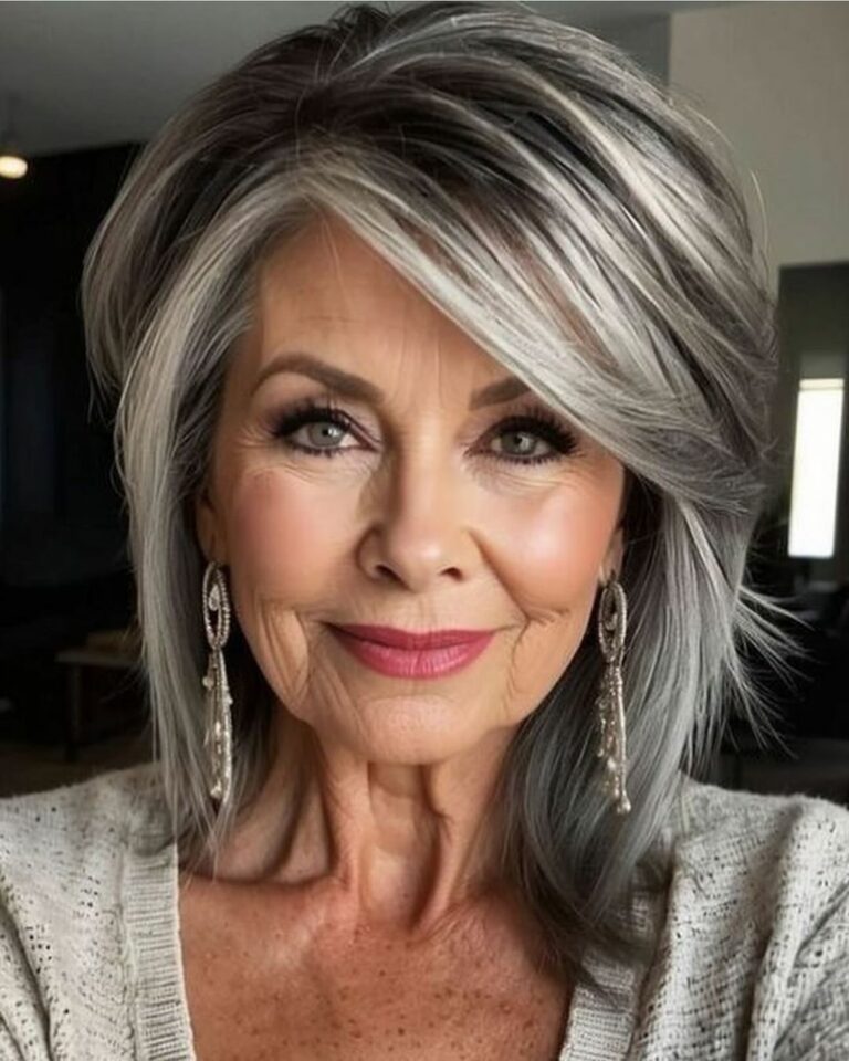 14 Haircuts For Women Over 50 With Thin Hair That Add Body And Volume