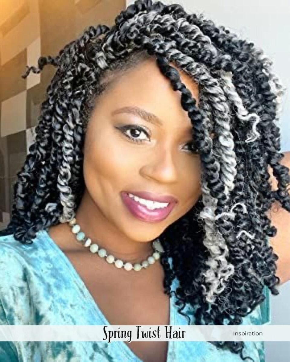 14 Trendy And Traditional Salt And Pepper Braids For Black Women