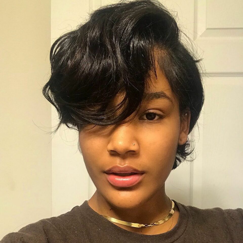 13 Slimming Long Pixie Cuts For Full Faces To Take Your Look To The ...