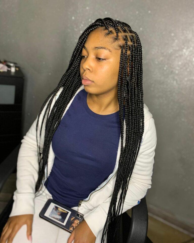 11 Protective And Stylish Knotless Braids Hairstyles