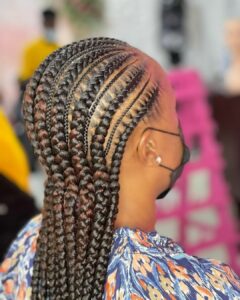 10 All Back Cornrows Hairstyles That Redefine The Meaning Of Stylish