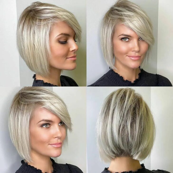 11 Stacked Bobs For Fine Hair To Give You Feminine Short Hair Inspiration