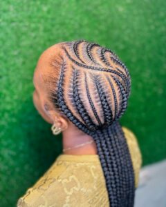 10 All Back Cornrows Hairstyles That Redefine The Meaning Of Stylish