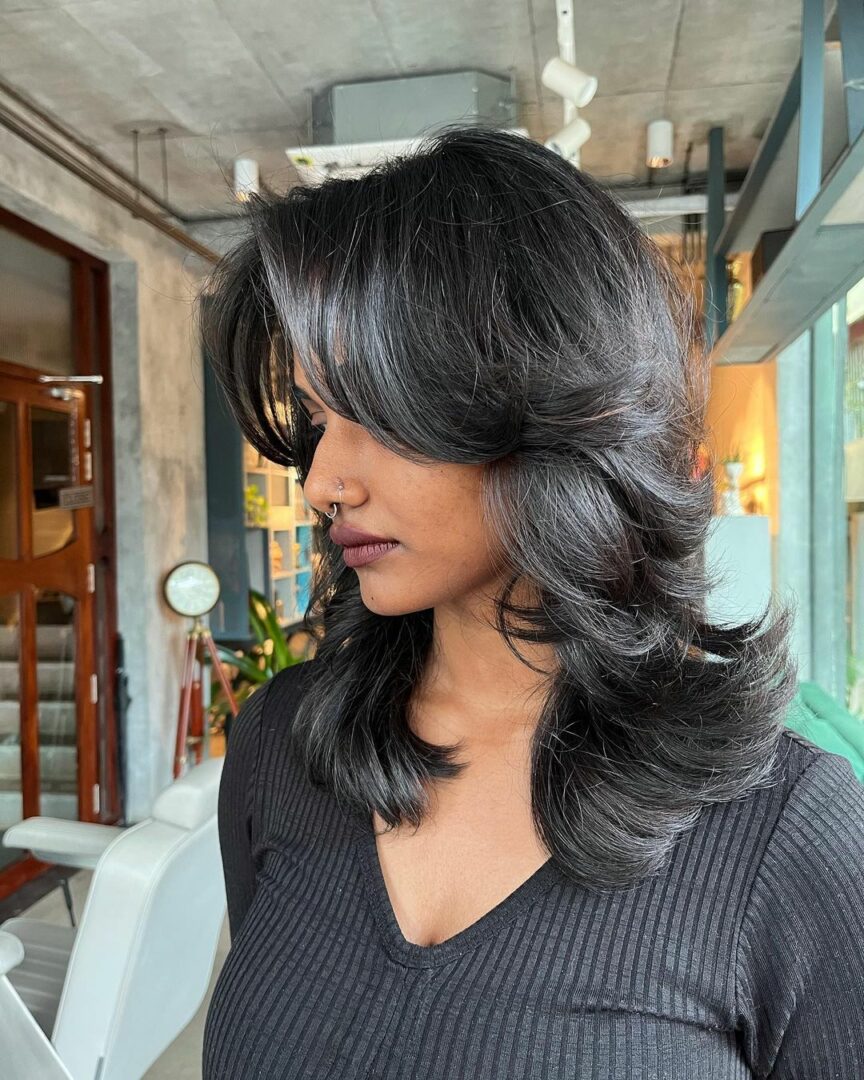 14 Modern Ways To Rock The Wolf Cut For Straight Hair