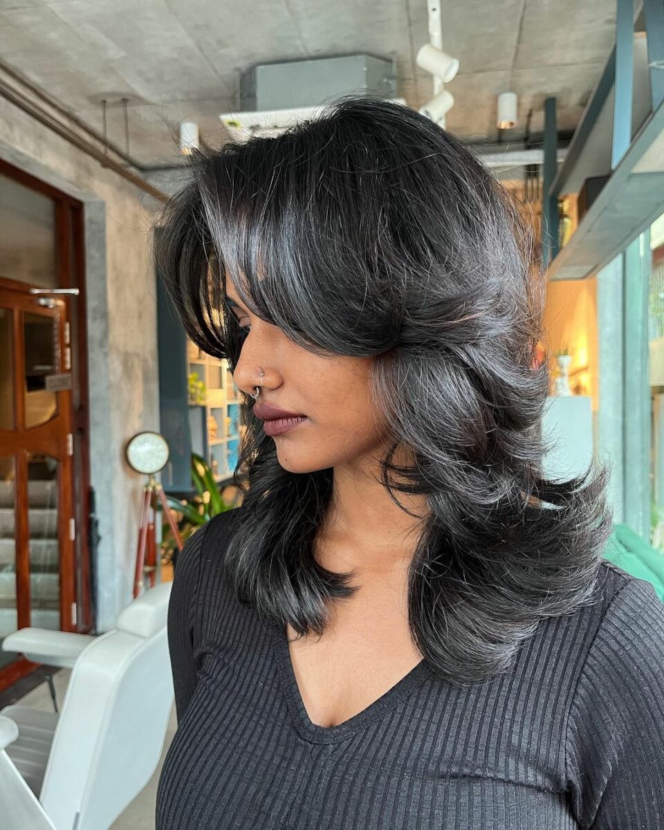 14 Modern Ways To Rock The Wolf Cut For Straight Hair