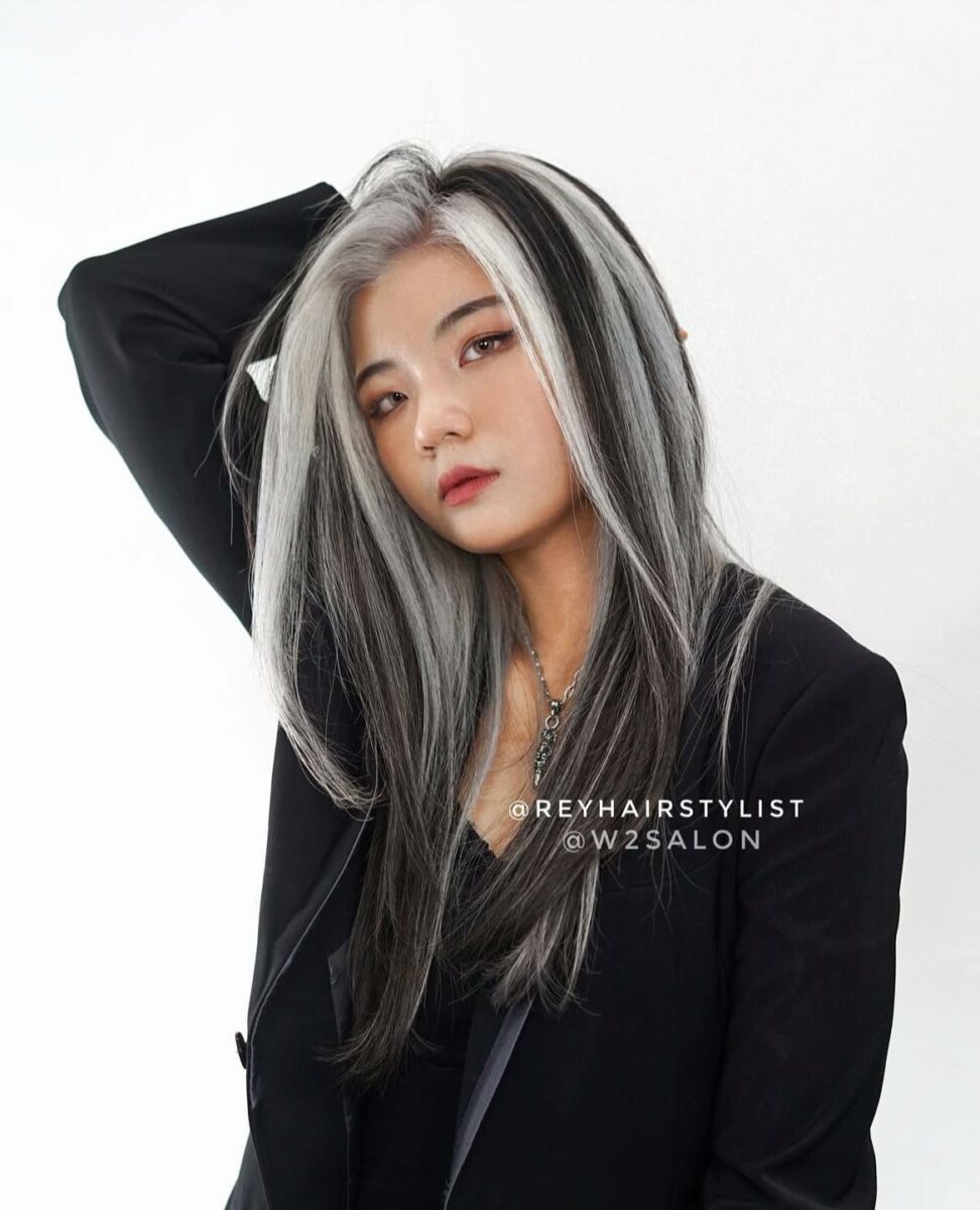 10 Skunk Stripe Hair Ideas That Will Boldly Transform Your Look