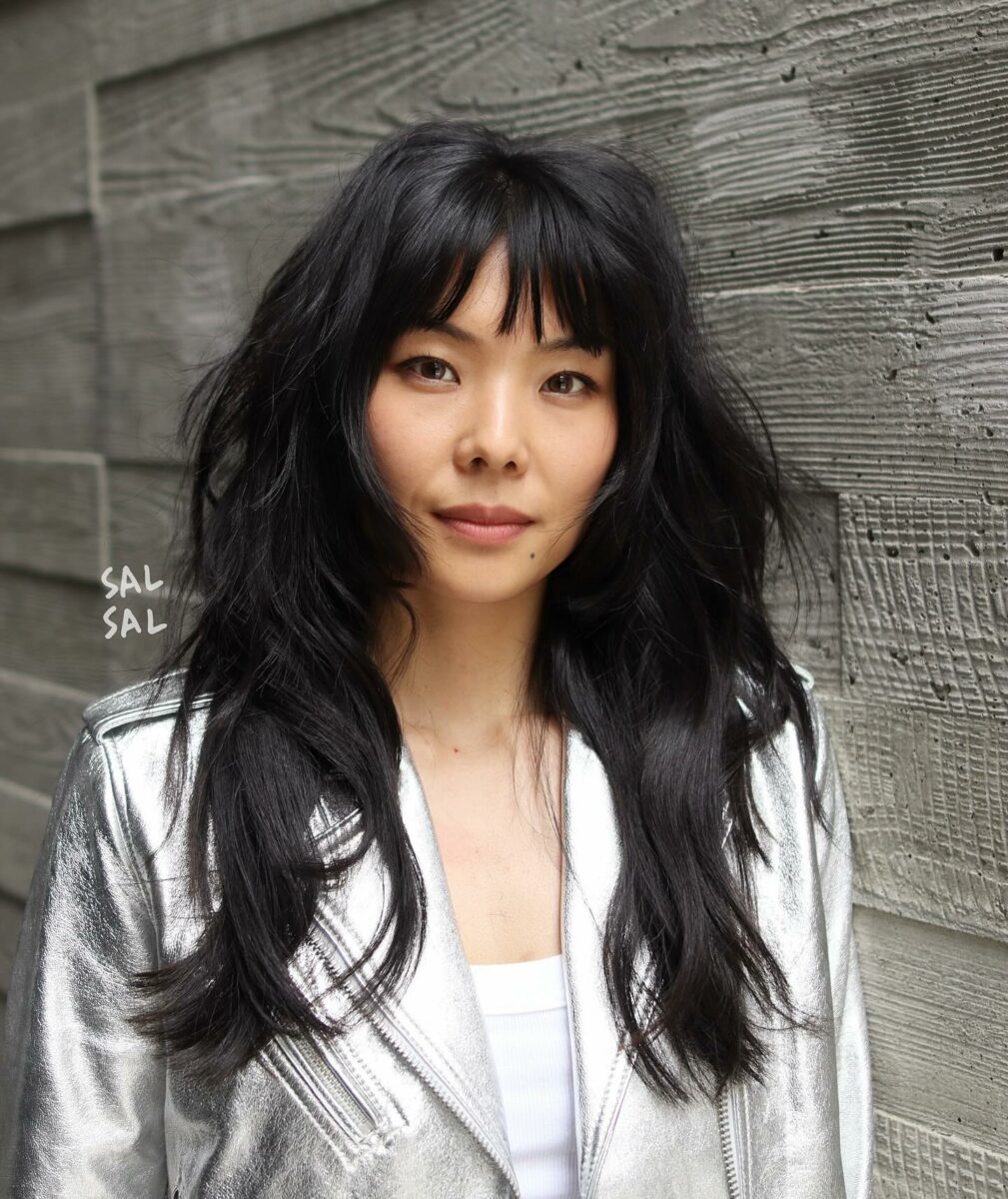 10 Pretty And Easy Ways To Wear Wispy Bangs On Long Hair