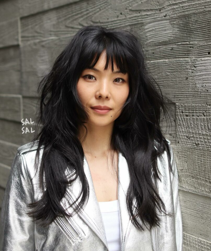 10 Pretty And Easy Ways To Wear Wispy Bangs On Long Hair
