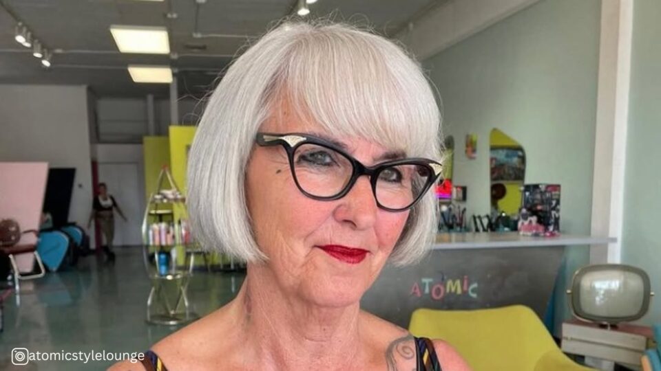 12 Trendy Hairstyles For Women Over 70 With Glasses To Try ASAP