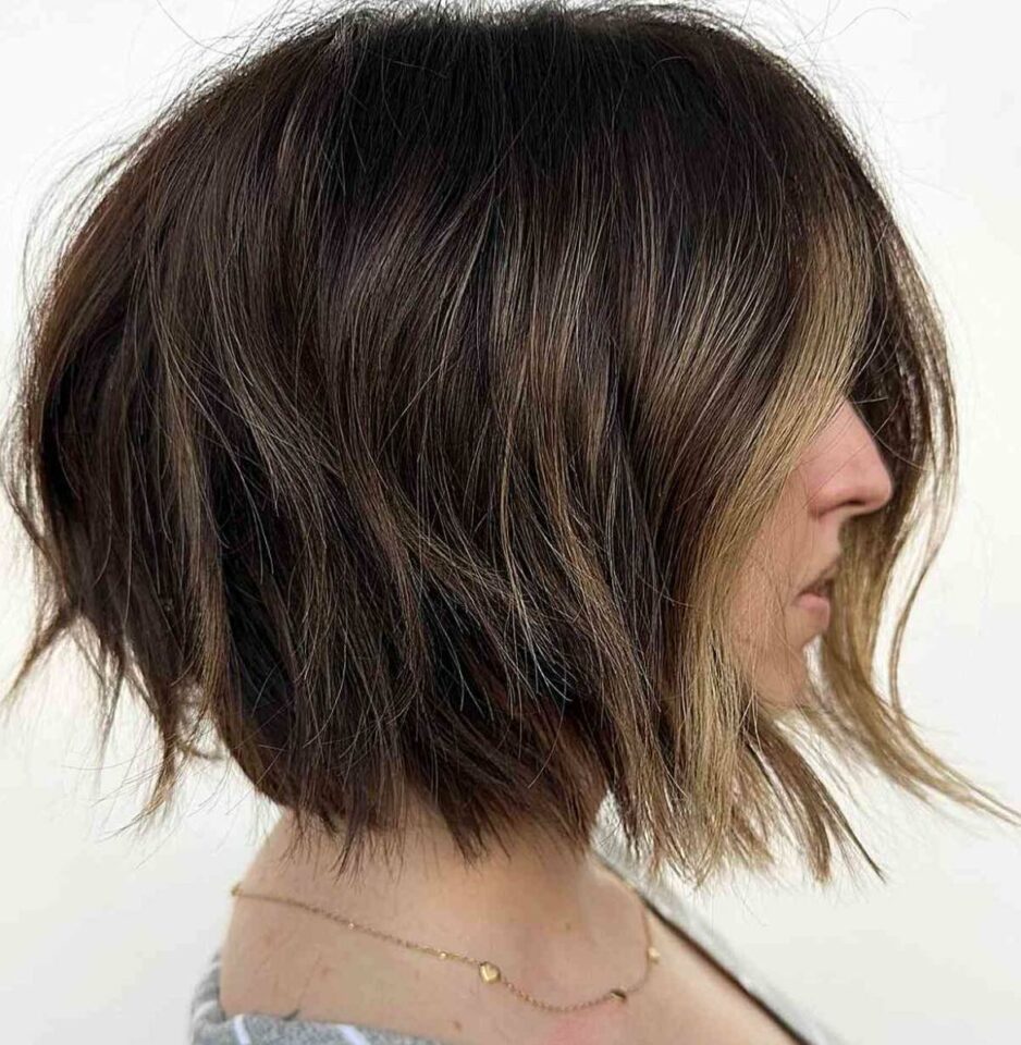 14 Choppy Layered Bob Ideas For Thick Hair As The Ideal Cut