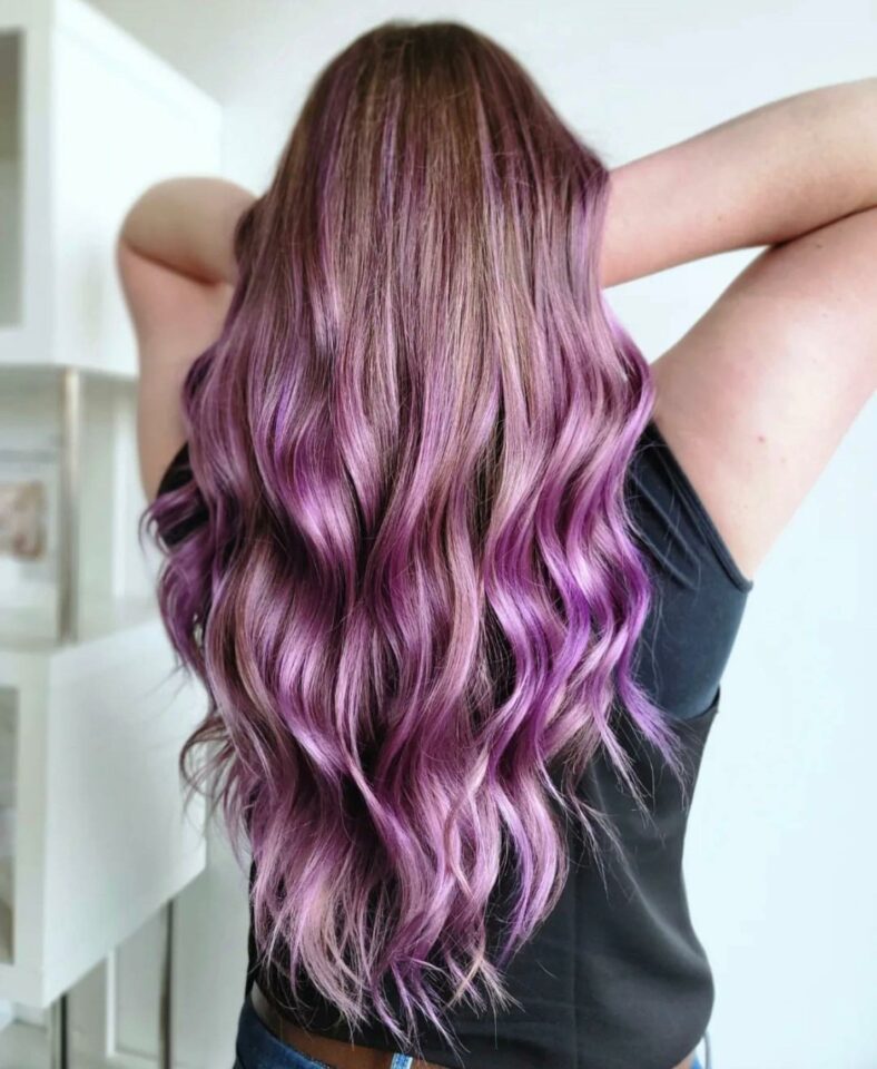 10 Enchanting Purple Balayage Looks To Obsess Over