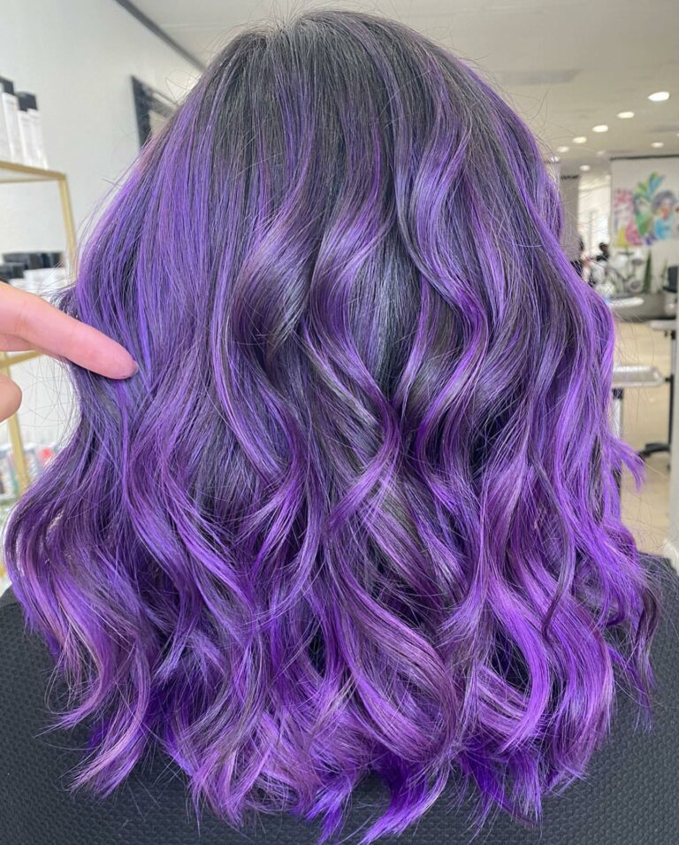 10 Enchanting Purple Balayage Looks To Obsess Over
