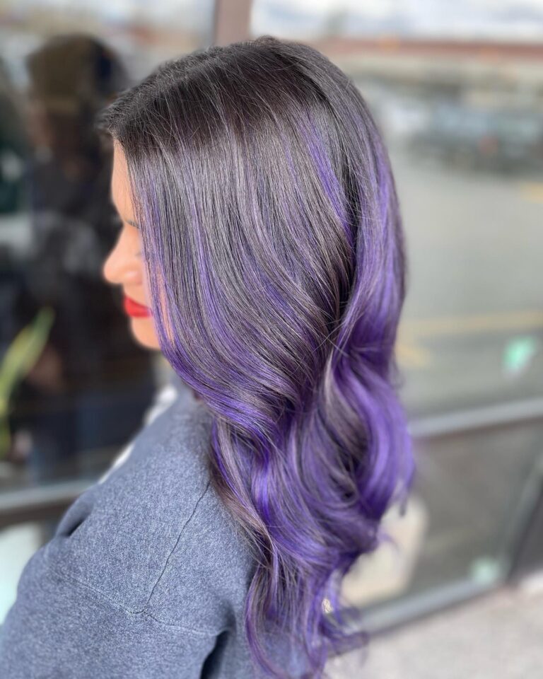 10 Enchanting Purple Balayage Looks To Obsess Over