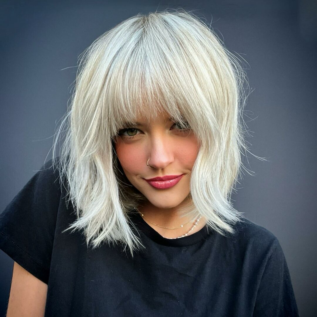 10 Stylish Choppy Bob With Bangs Ideas For Wearable Edgy Short Hair
